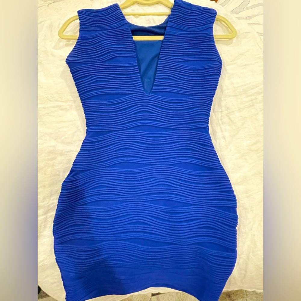 Bec & Bridge Royal Blue Body-Con Dress. Can Be Worn T… - Gem